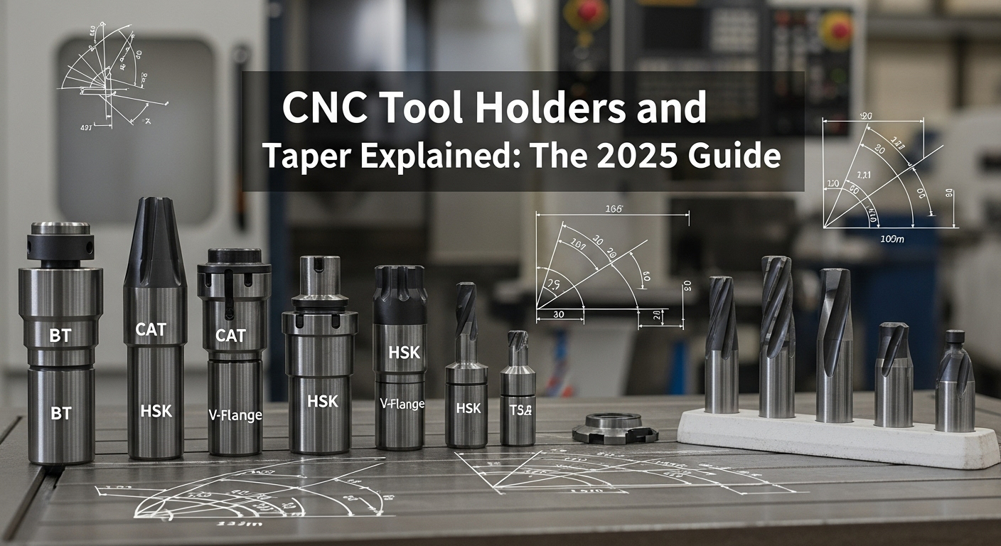 CNC Tool Holders and Taper Types Explained: The 2025 Guide (CAT vs. BT ...